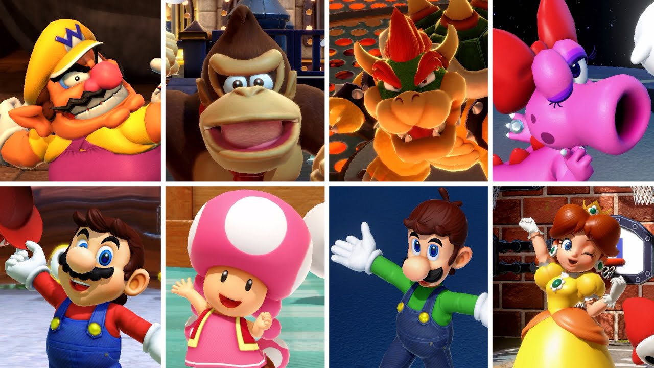 Super Mario Party Jamboree - All Winning Animations - YouTube