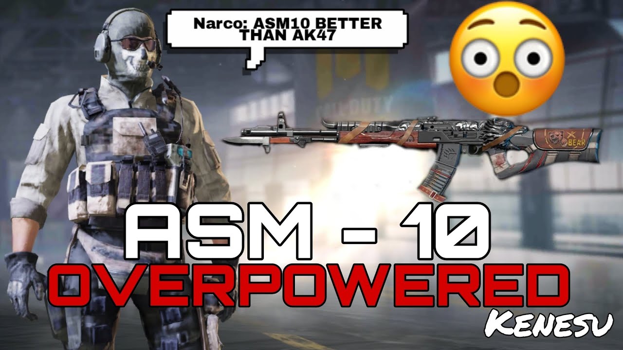 I USED COD NARCO'S ASM10 GUN AND I'M SURPRISED 😮 CODM BR GAMEPLAY on POCO X4 GT - YouTube
