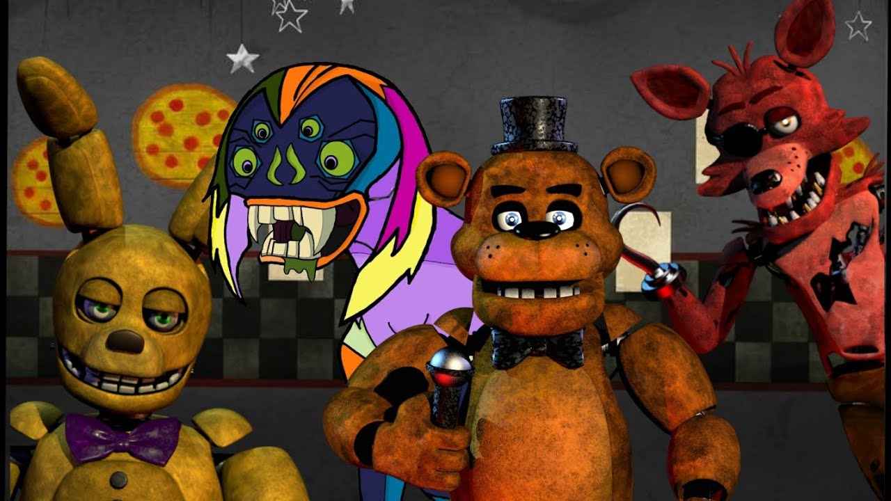 first level of FNaF game, after fright - YouTube