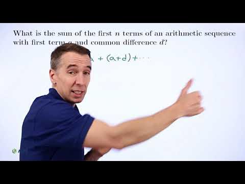 Art of Problem Solving: Sum of Any Arithmetic Sequence - YouTube