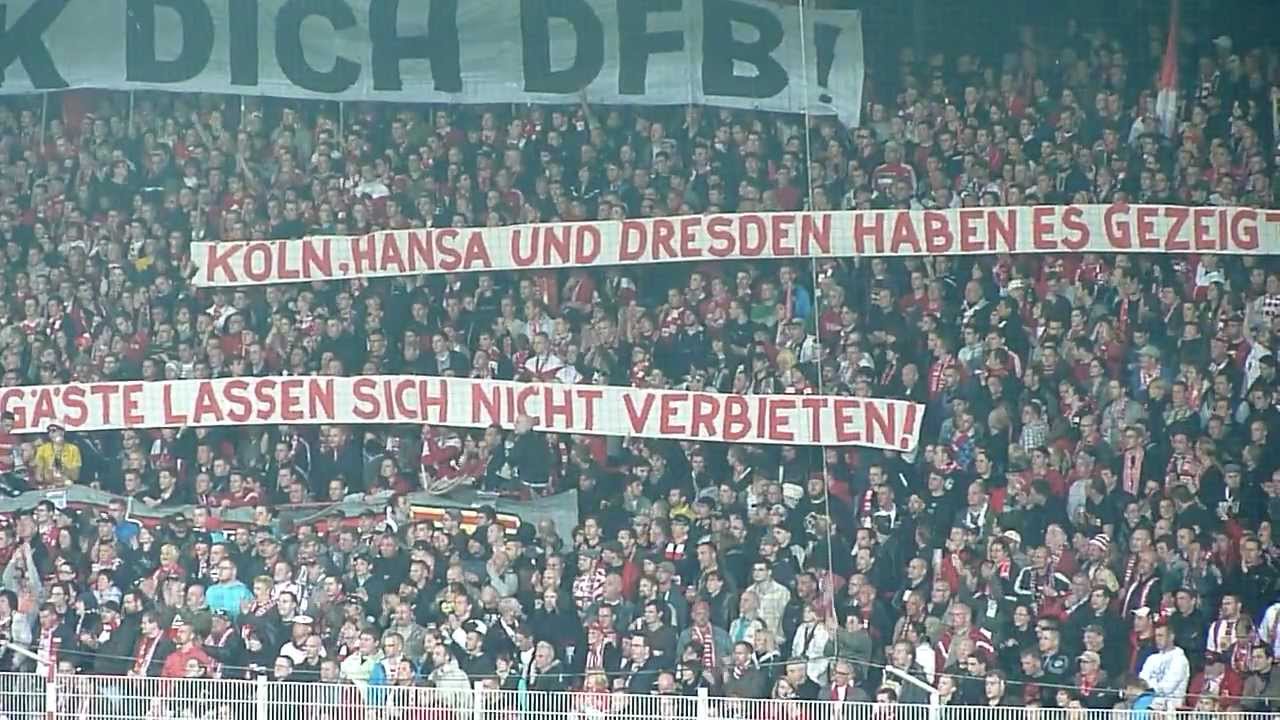 1.FC UNION BERLIN ,FANGESANG "Scheiß DFB"!!!! - YouTube