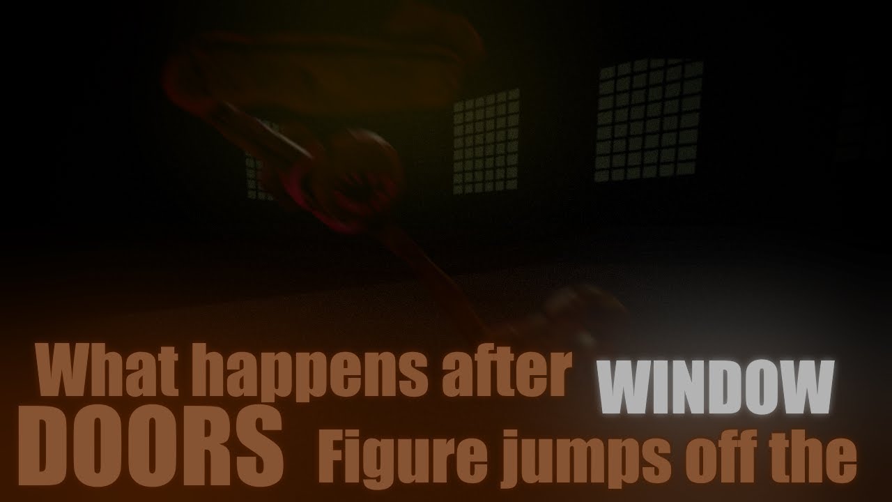 What happens after Figure jumps off the WINDOW? (DOORS ANIMATION) - YouTube