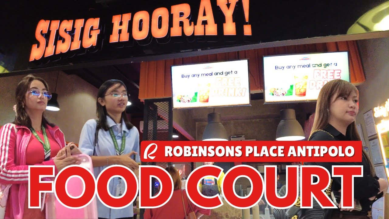 [4K] ROBINSONS PLACE ANTIPOLO - FOOD COURT TOUR 2024 - YouTube