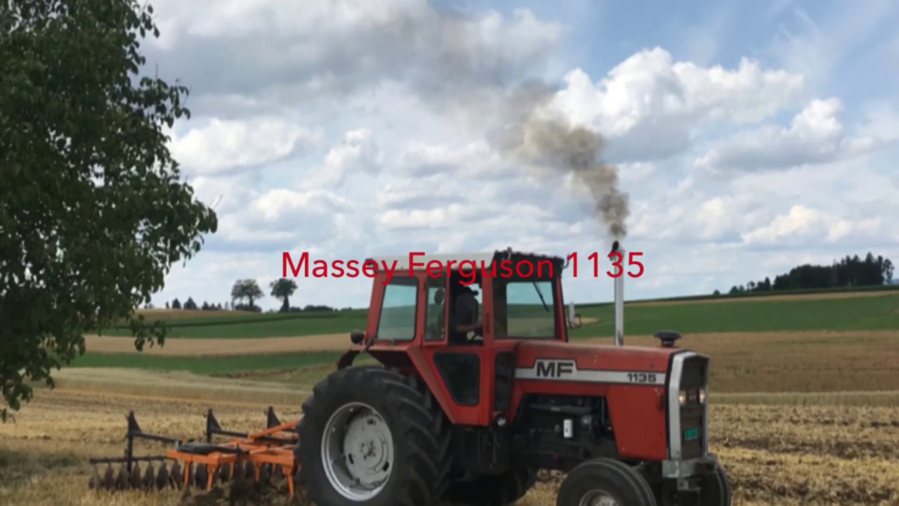 Massey Ferguson 1135 - YouTube