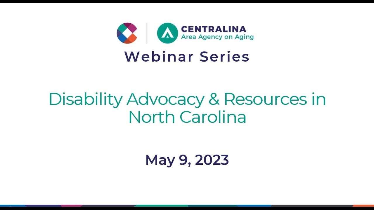 Disability Advocacy & Resources in North Carolina - YouTube
