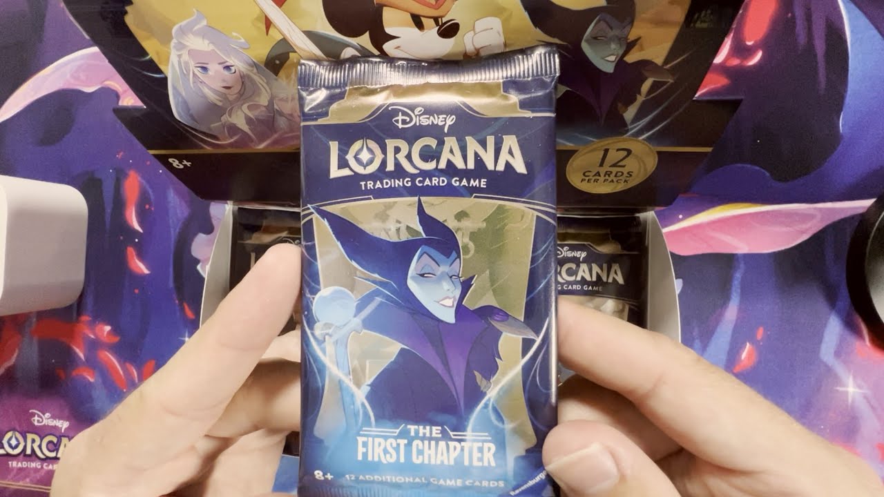 Lorcana The First Chapter Booster Box Opening, Awesome Results! - YouTube