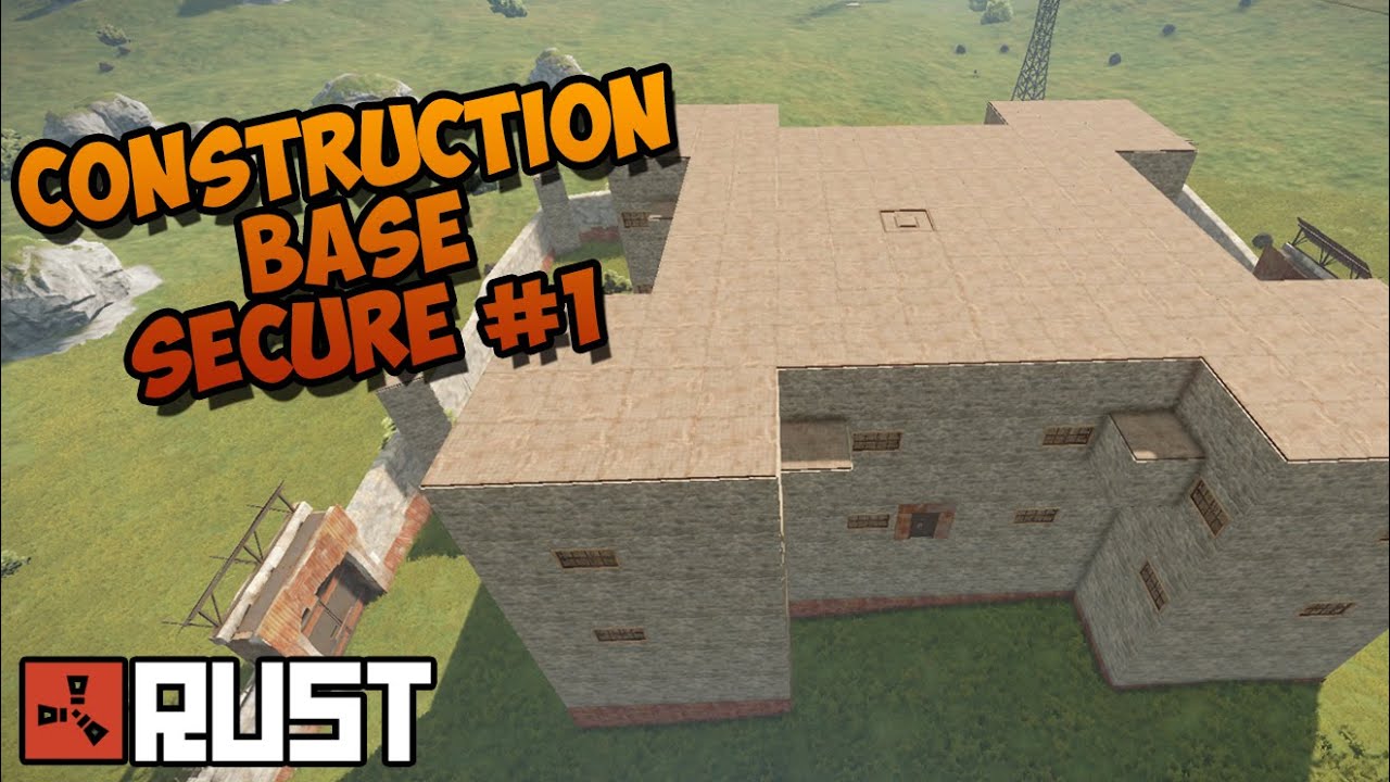 Rust Fr - Construction Base Secure #1 - YouTube