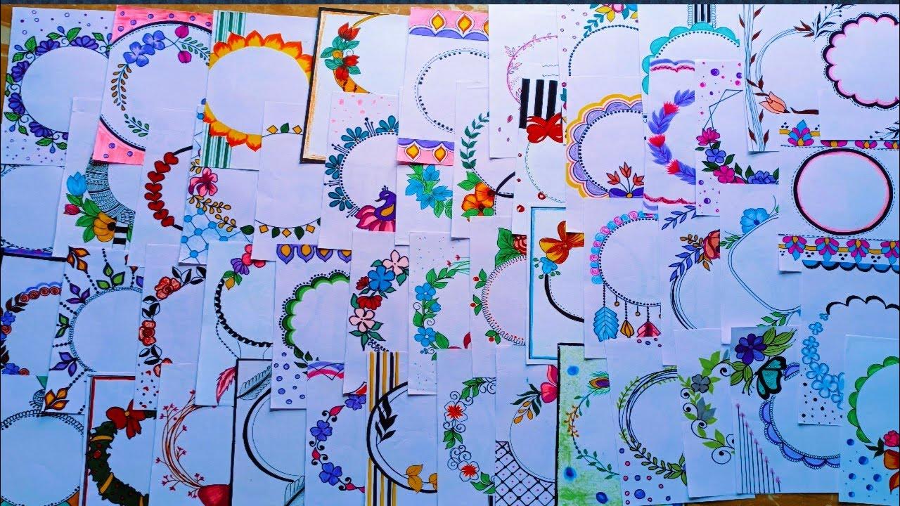 100 CIRCLE ⭕ DESIGNS/ PROJECT WORK DESIGNS/ ASSIGNMENT FRONT PAGE ...