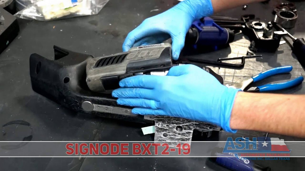 Signode BXT2-19 Repair - YouTube