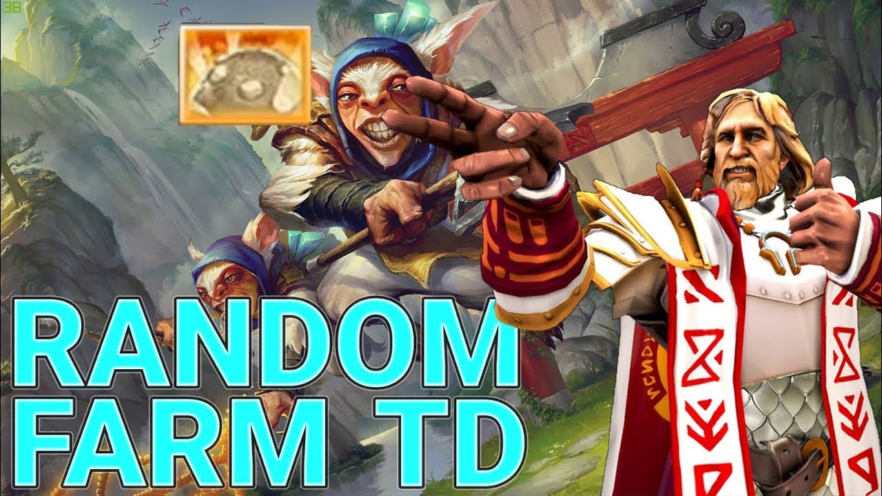 RANDOM FARM TD как играть в random farm td dota2? показывает ...