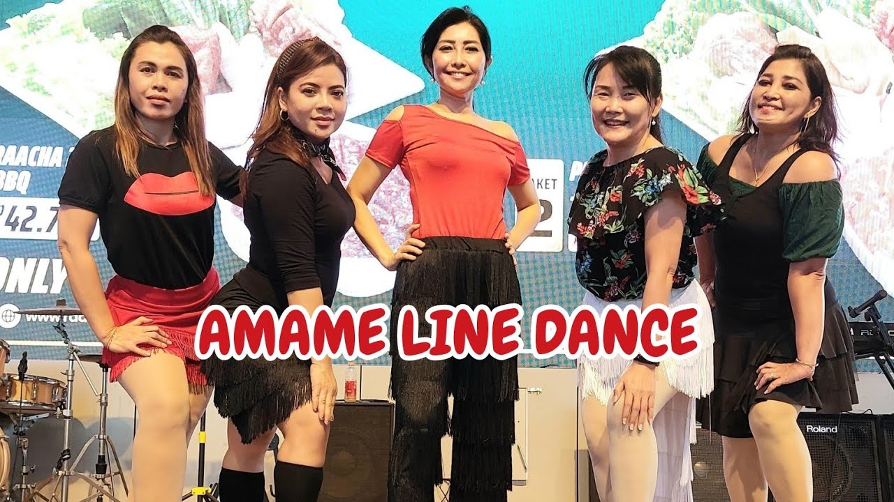 AMAME LINE DANCE | BY HHFDance PCM Class - YouTube