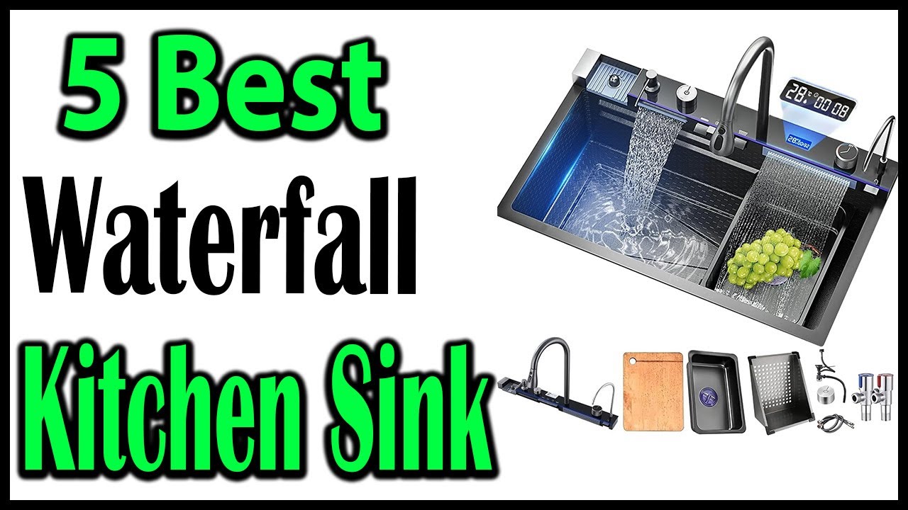 TOP 5 Best Waterfall Kitchen Sink Review 2025 - Aliexpress - YouTube