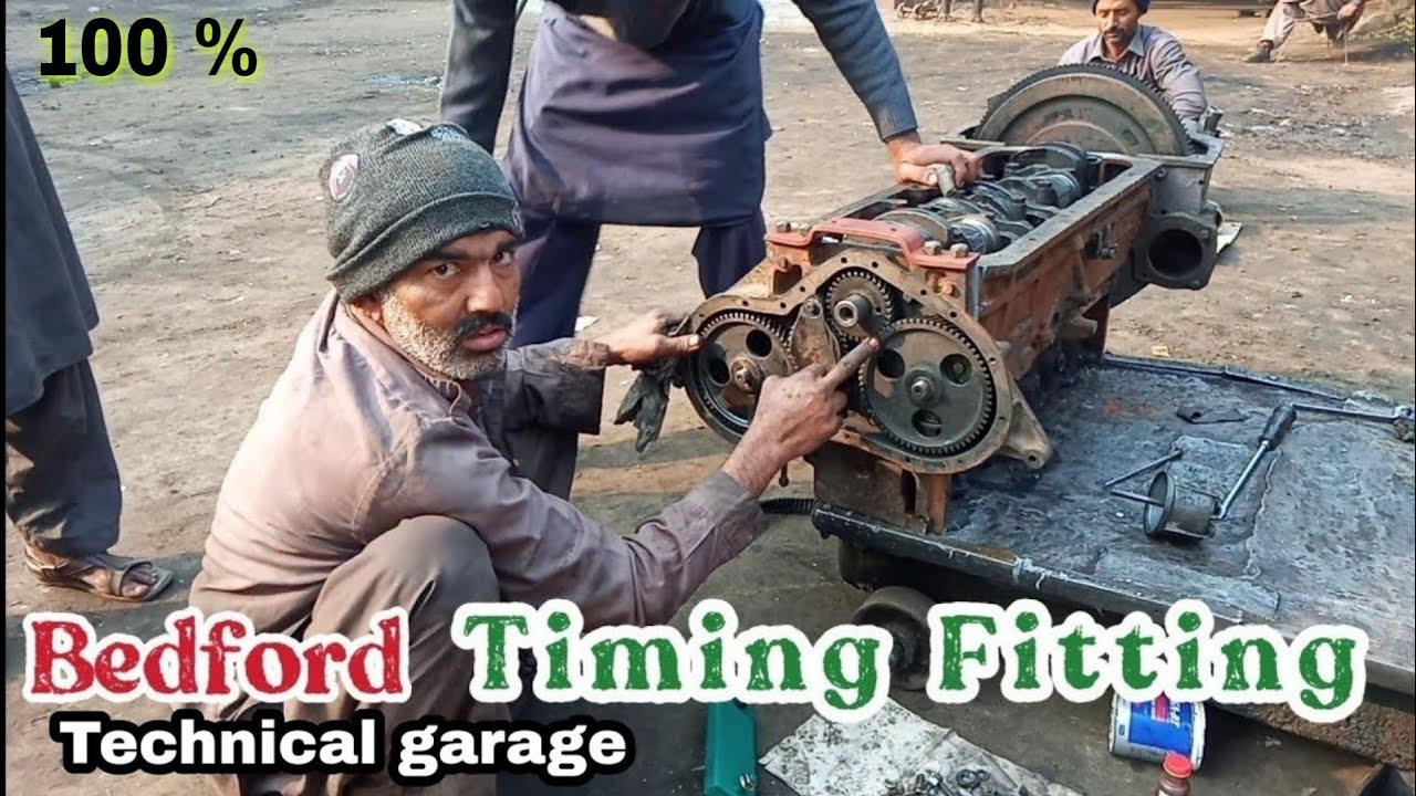 Bedford truck engine timing setting || Original Engine timing setting ...