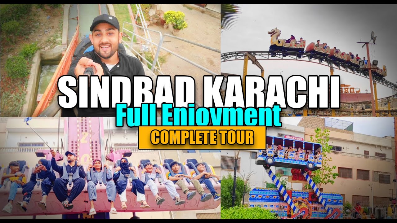 Sindbad's Amusement park in Karachi.| Complete Tour | - YouTube
