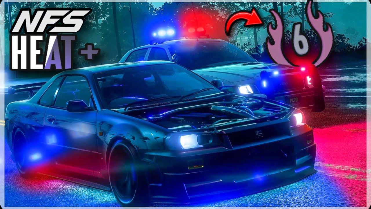 NEED FOR SPEED: HEAT+ | 6 LEVEL HEAT RB26 - Sound Mod Engine Skyline ...