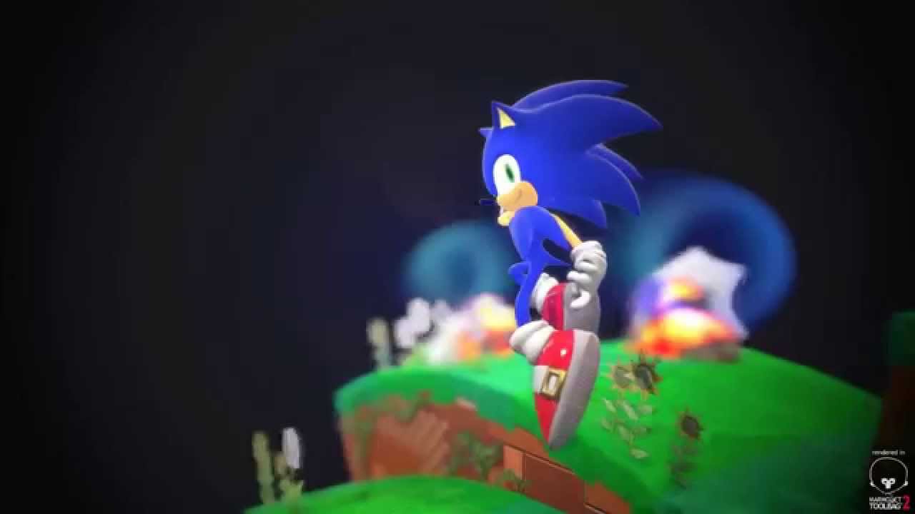 Sonic The Hedgehog | Fan art | 3D model - YouTube