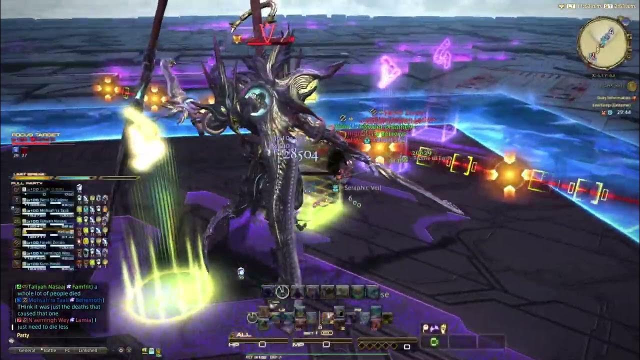 Final Fantasy XIV: Dawntrail - First Clear "Everkeep" EXTREME (PCT POV) - YouTube