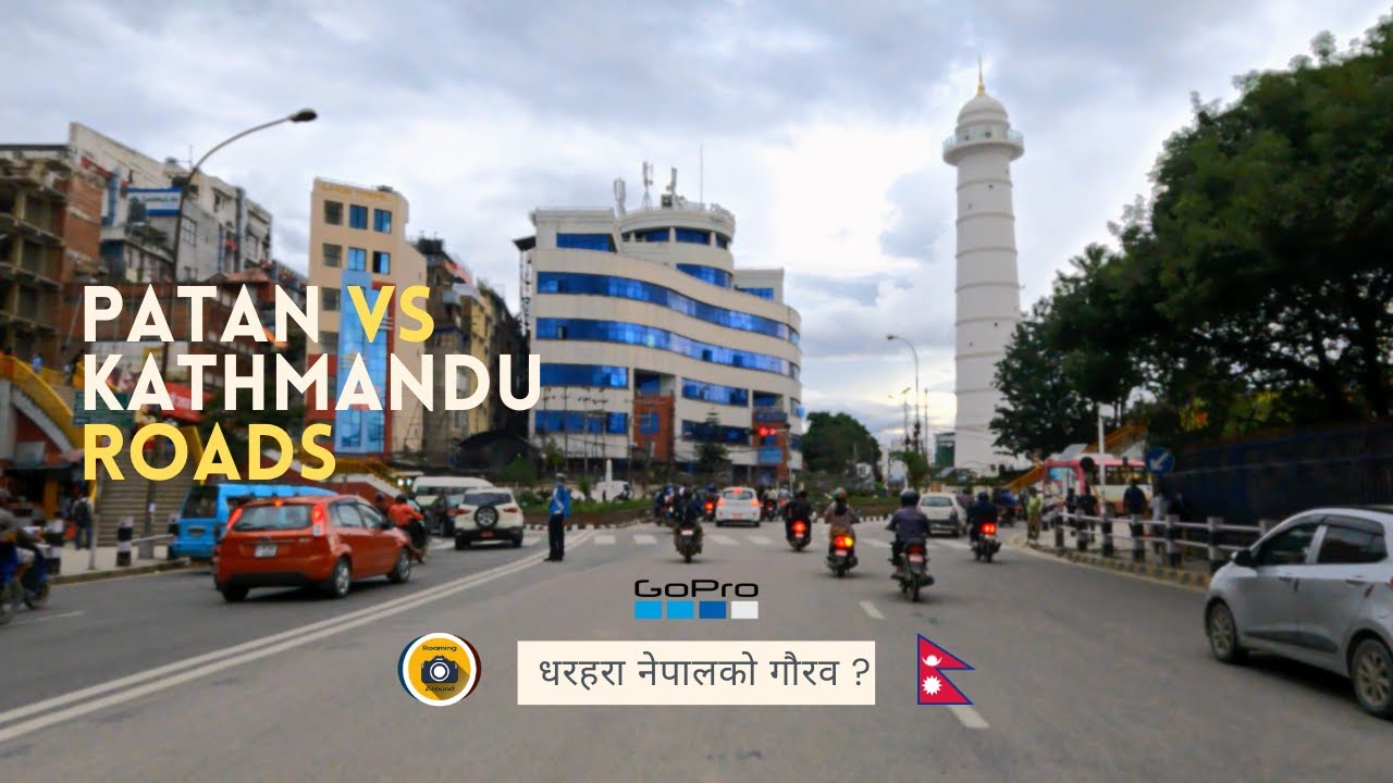 Patan roads VS Kathmandu Roads best greenery Jawalakhel to Sundhara ...