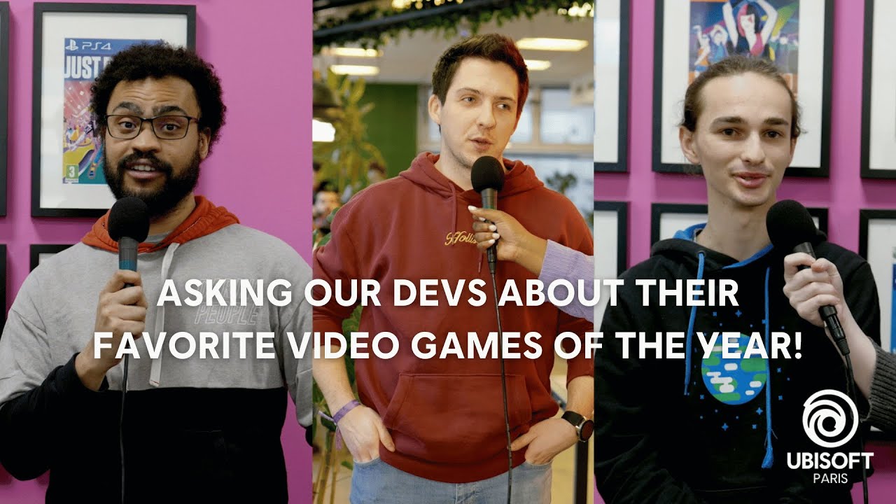 Les équipes Ubisoft Paris dévoilent leurs jeux vidéo favoris ! - YouTube