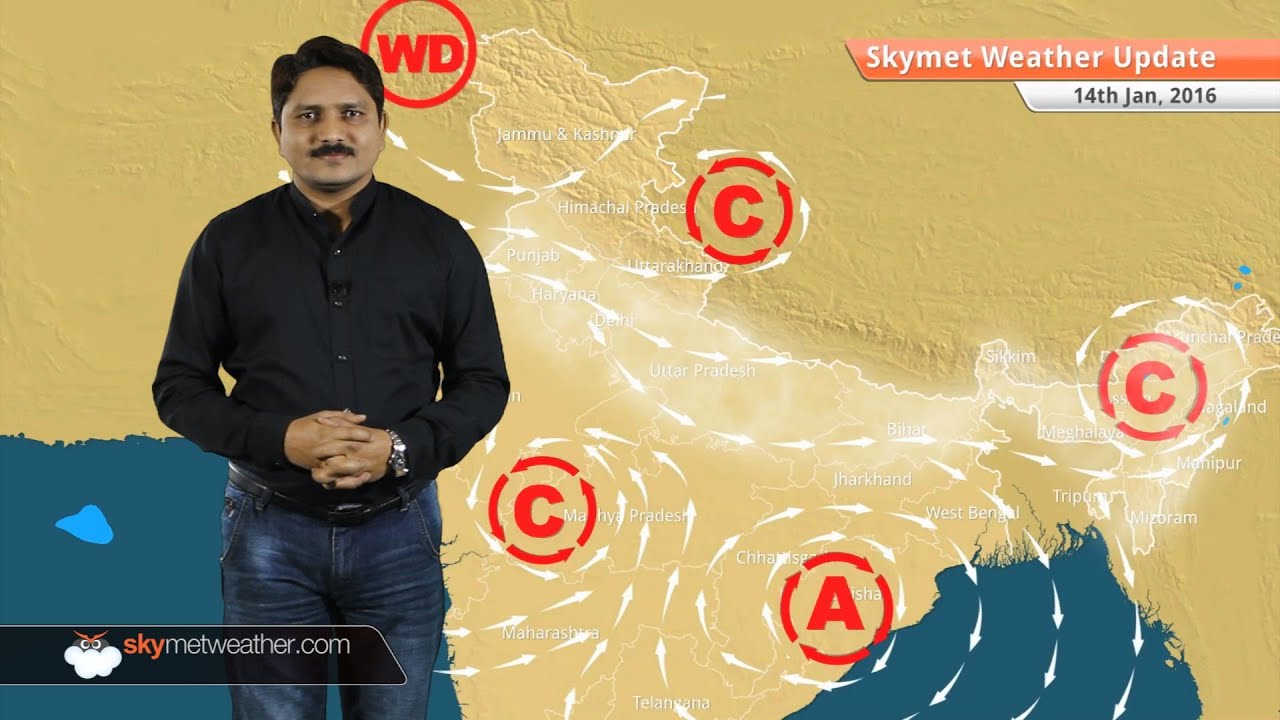 Weather Forecast for January 14: Snowfall over Jammu Kashmir, light ...