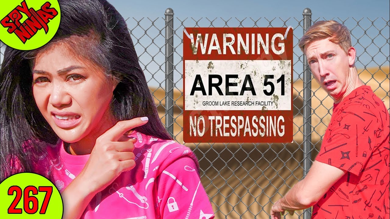 SNEAKING into AREA 51 To Find UFO's, Aliens, & the PZ Killer - Spy ...