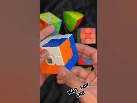HOW TO MAKE CUBE IN A CUBE IN A CUBE PATTERN IN CUBE #shorts - YouTube