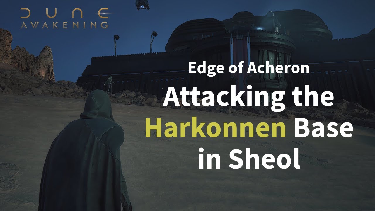 Attacking Harkonnen Base in Sheol - Edge of Acheron in Dune Awakening ...