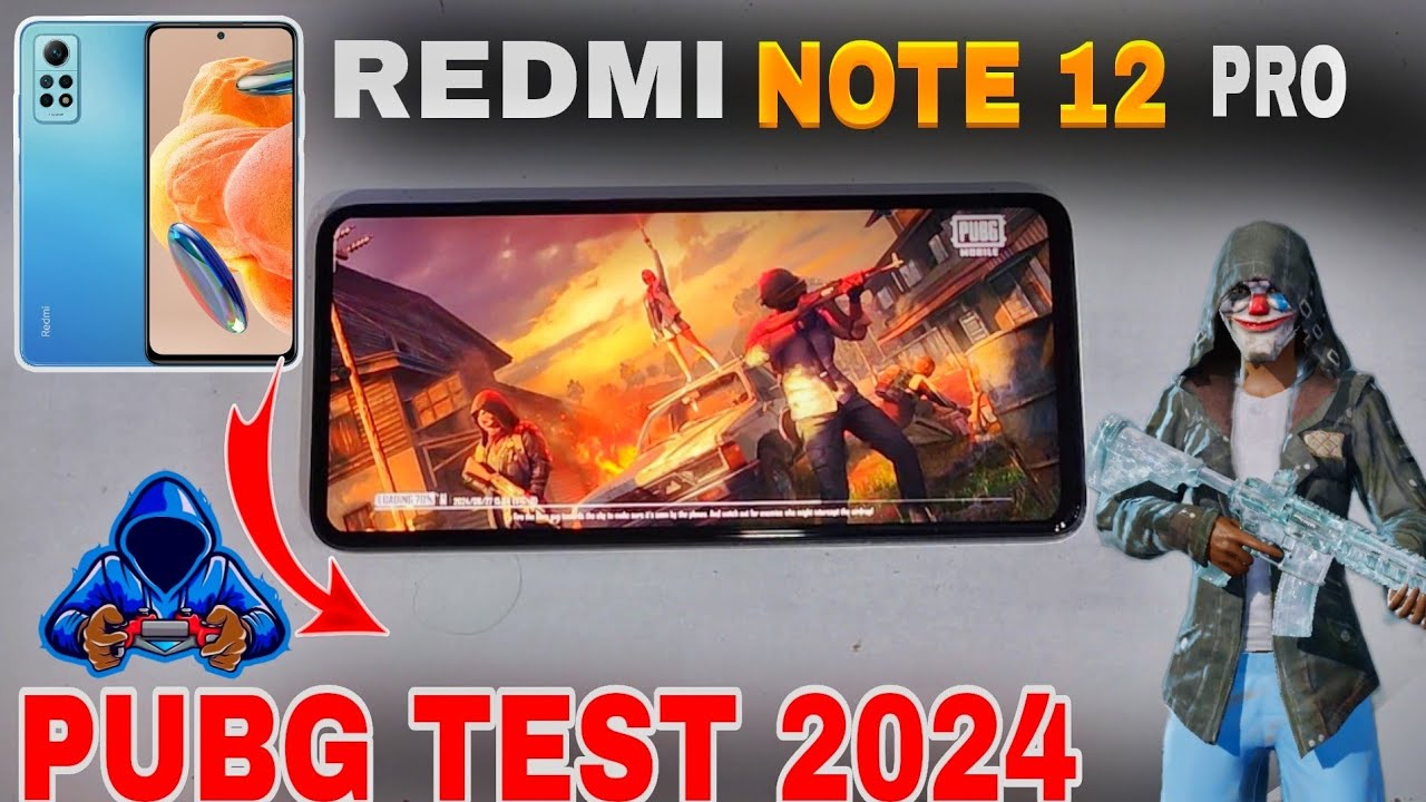 REDMI NOTE 12 PRO PUBG TEST 🔥 || Can it handle high setting smoothly ...
