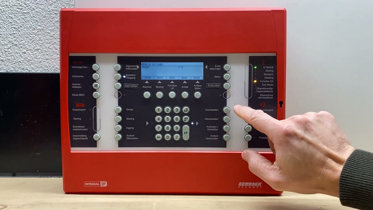 Schrack Integral - Inschakelen reeks groepen (Profs4Security) - YouTube