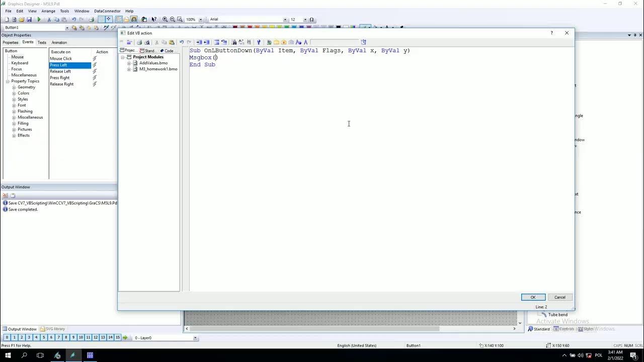 #WinCC : How to use MsgBox Function? - YouTube