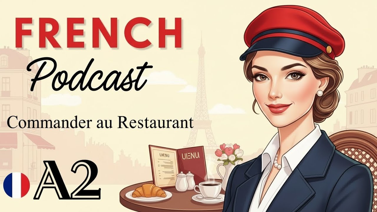 Order at a French Restaurant 🍕 Commander au Restaurant | Learn French ...