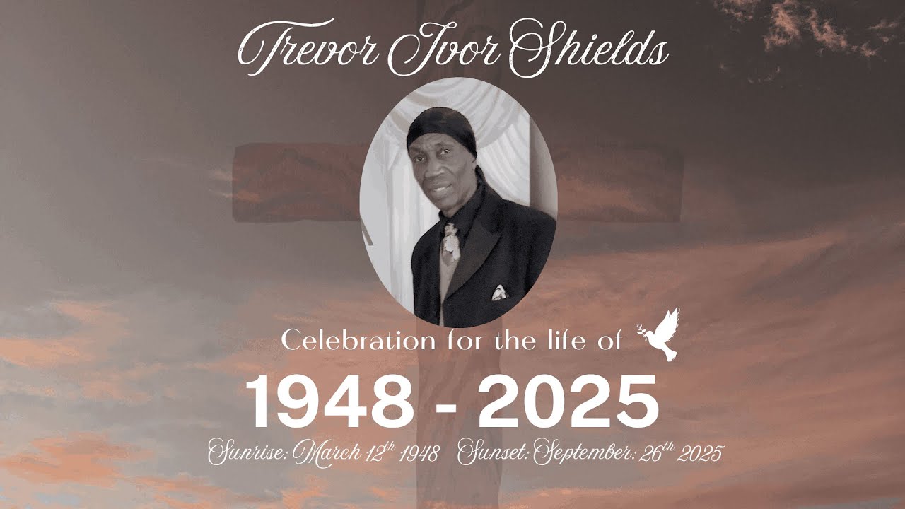 Celebration of Life - Trevor Ivor Shields - YouTube