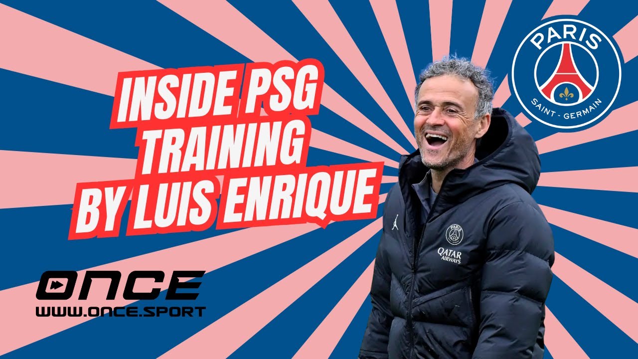 Inside PSG Training 🔥 Luis Enrique’s Elite Session – Rondo, Passing ...