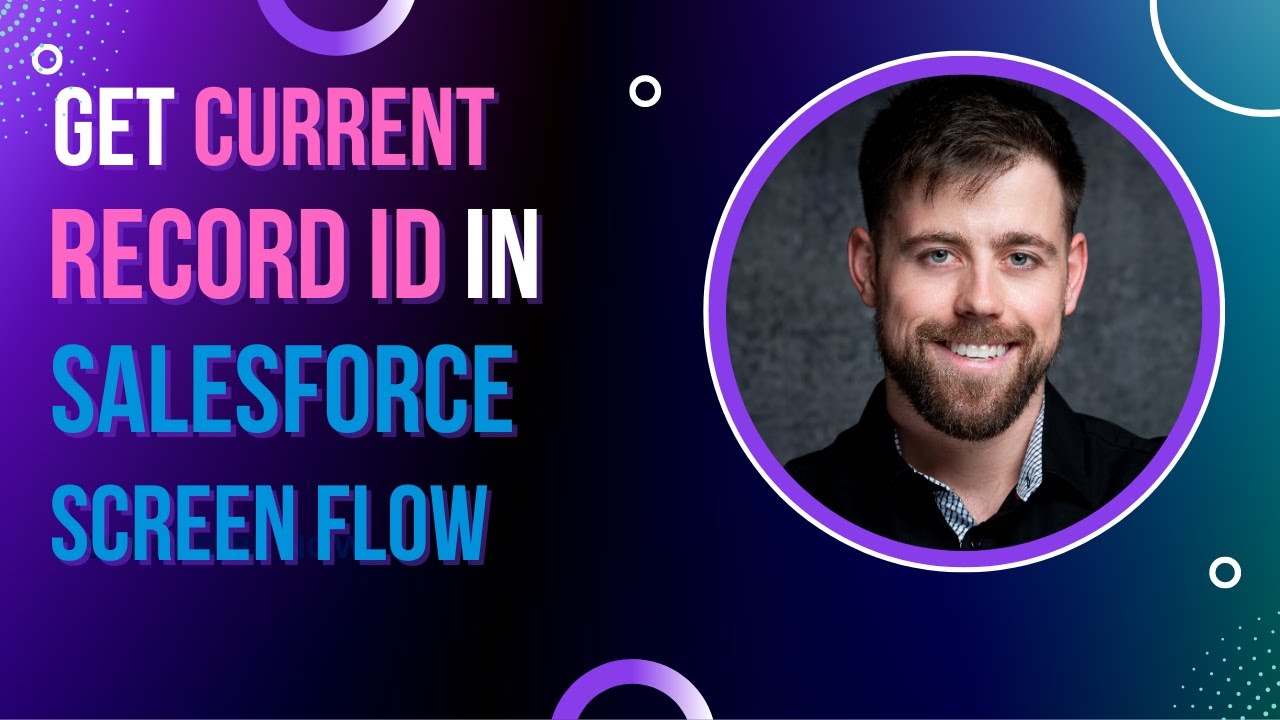 Salesforce Screen Flow Get Current Record Id Youtube