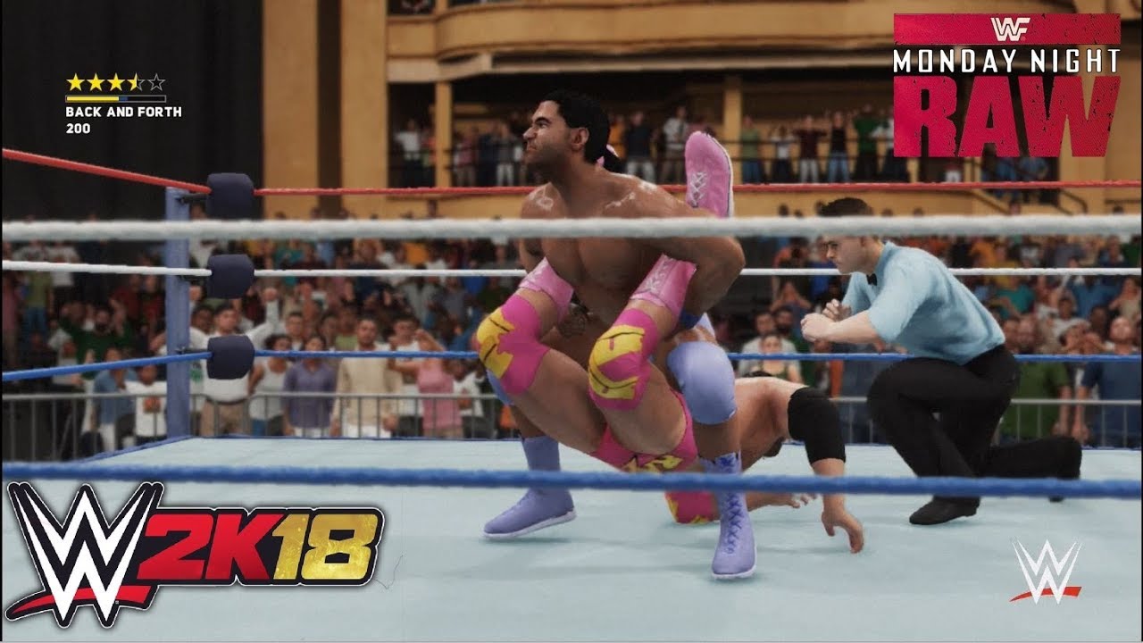 WWE 2K18 - Razor Ramon vs. Rick Martel | Monday Night Raw - YouTube