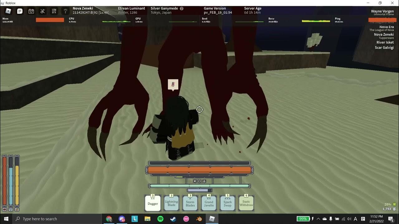 [Deepwoken] red sharko event - YouTube