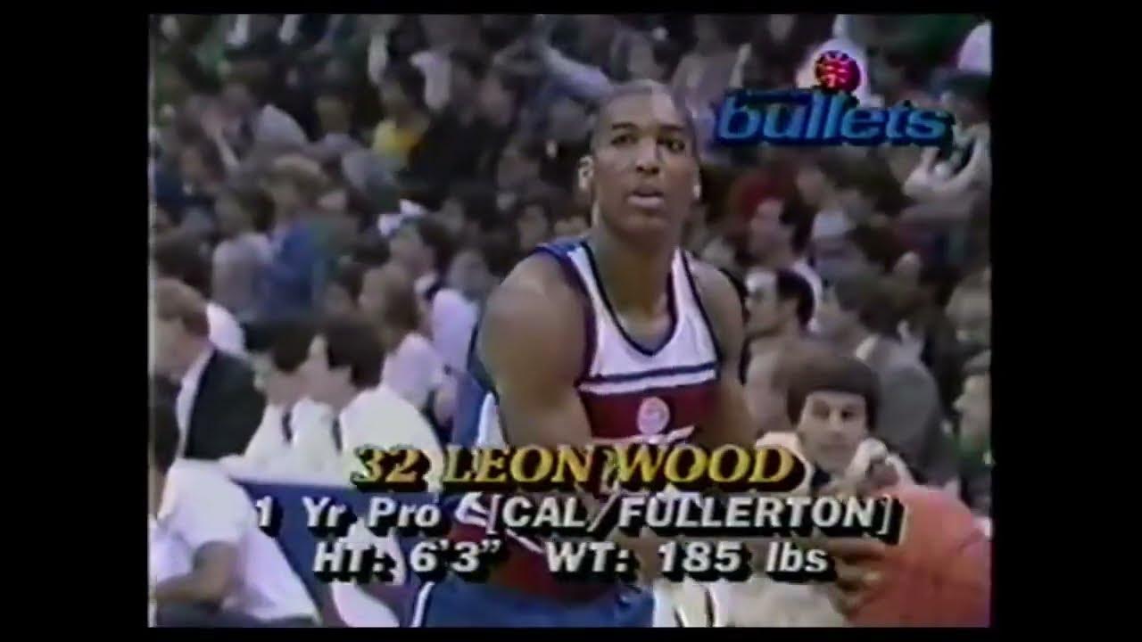 Leon Wood (future NBA Ref) - 1986 3-Point Shootout - YouTube