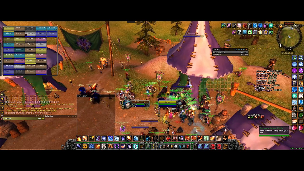 Alliance goes to Mulgore's DMF - Kromcrush US - YouTube