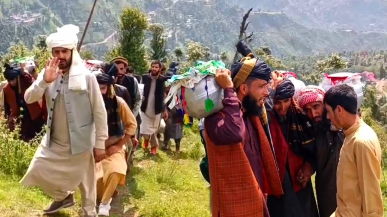 GOJRI PAHARI CULTURE || GOJRI TRADITIONAL MARRIAGE VIDEO ||VILLAGE ...