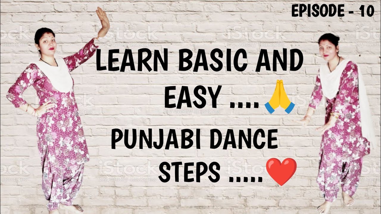 PUNJABI DANCE TUTORIAL || STEP BY STEP TUTORIAL || Learn dance Easy And ...