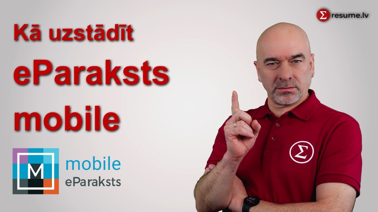 Kā uzstādīt eParaksts mobile ar eID Scan - YouTube