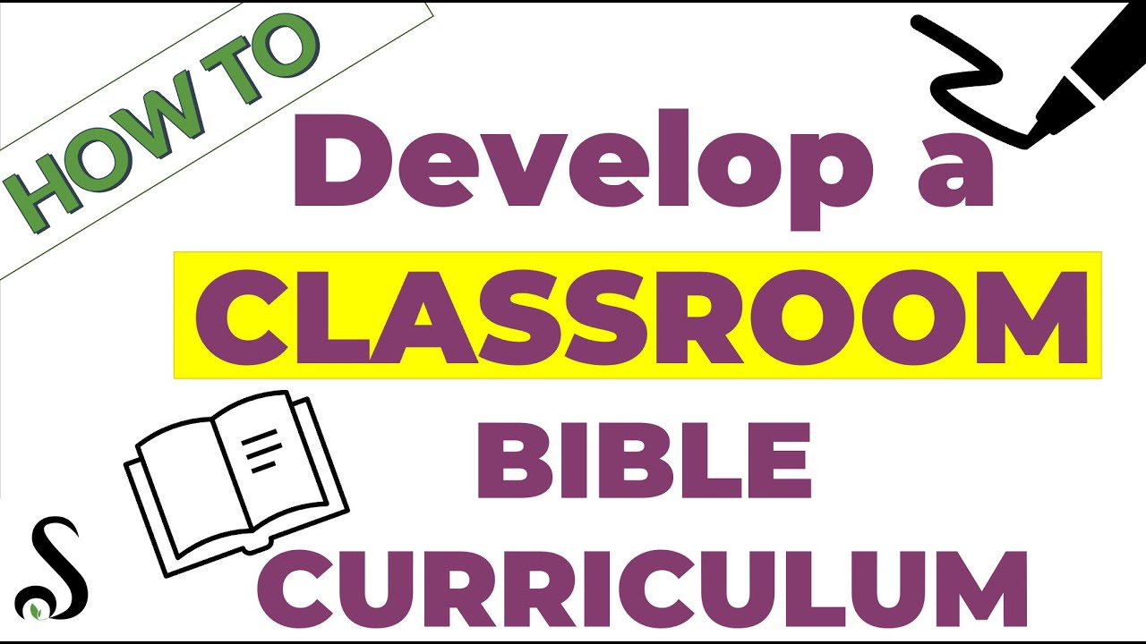 How to Make a Bible Classroom Curriculum (using only the Bible) - YouTube