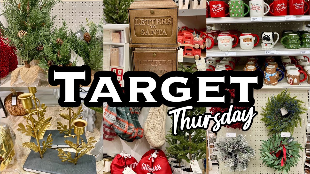 *NEW* TARGET CHRISTMAS DECOR 2022 • TARGET THURSDAY • SHOP WITH ME ...