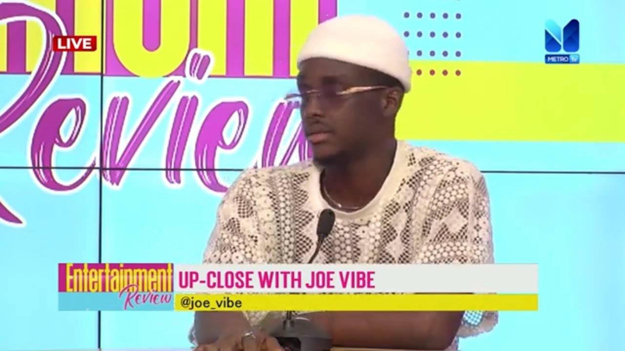 Up-close with JOE VIBE | #EntertainmentReview - YouTube
