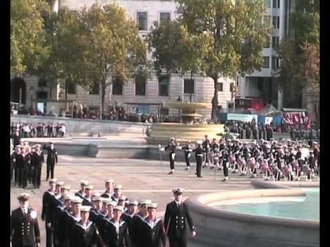 Massed Bands of the Sea Cadet Corps - National Trafalgar Parade 2011 ...