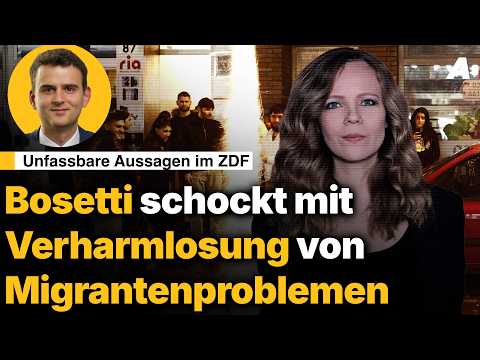 Sarah Bosetti relativiert Gewalt durch Migranten