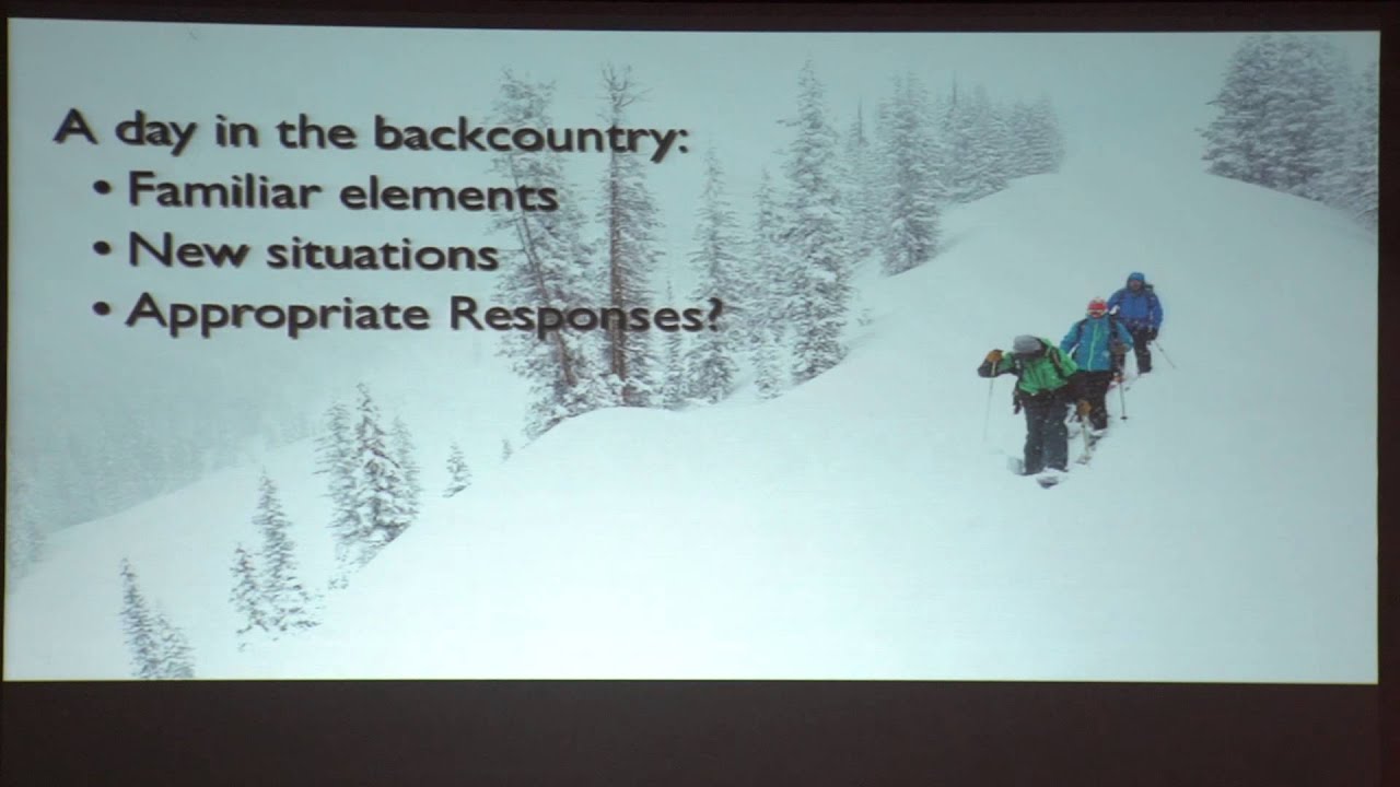 Developing Expert Intuition in the Backcountry by Blase Reardon - YouTube