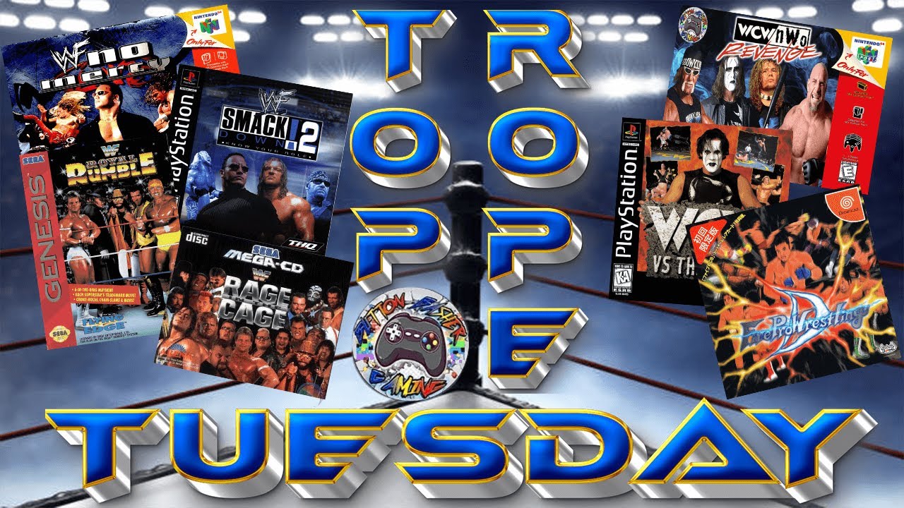 TOP ROPE TUESDAY 💪 CLASSIC WRESTLING GAMES TONIGHT WCW VS THE WORLD ...
