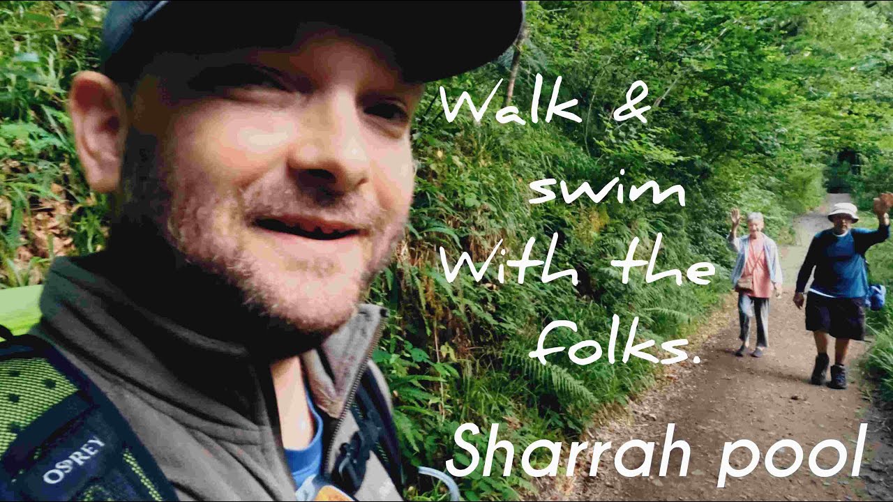 Stunning Summer hike and swim, Sharrah pool, Dartmoor! - YouTube