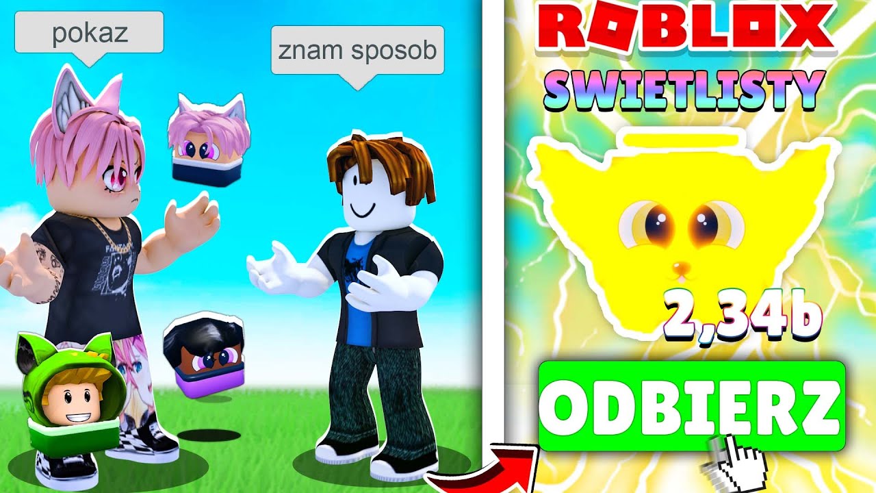 NOOB POKAZAŁ MI NOWY UKRYTY SPOSÓB w TYM TRYBIE na... (ROBLOX | YOSHI ...